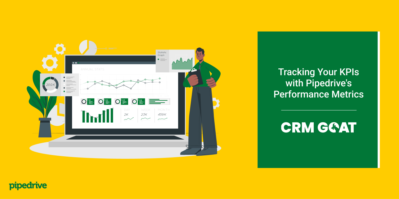 Tracking Your KPIs with Pipedrive's Performance Metrics | CRM GOAT